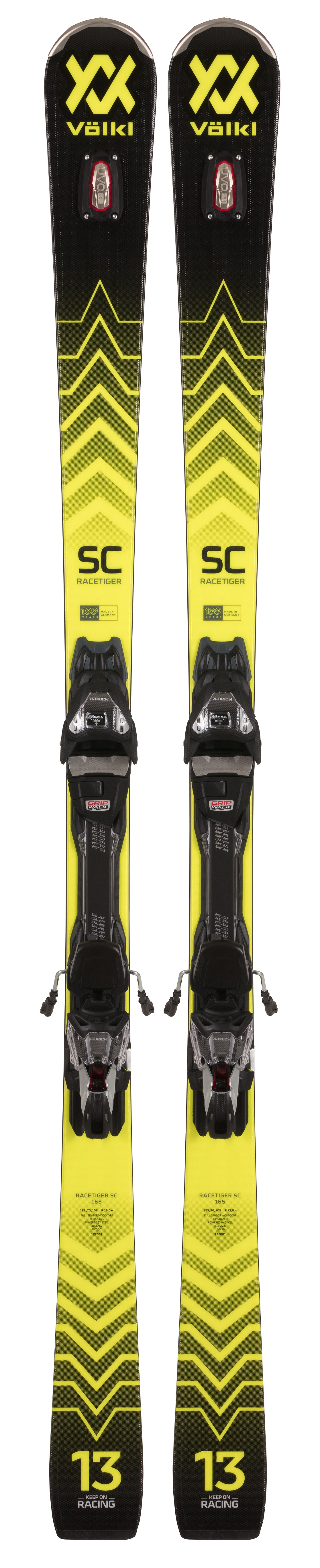 Völkl Racetiger SC BLK + vMotion 12 GW yel 22/23 - Princ Sport